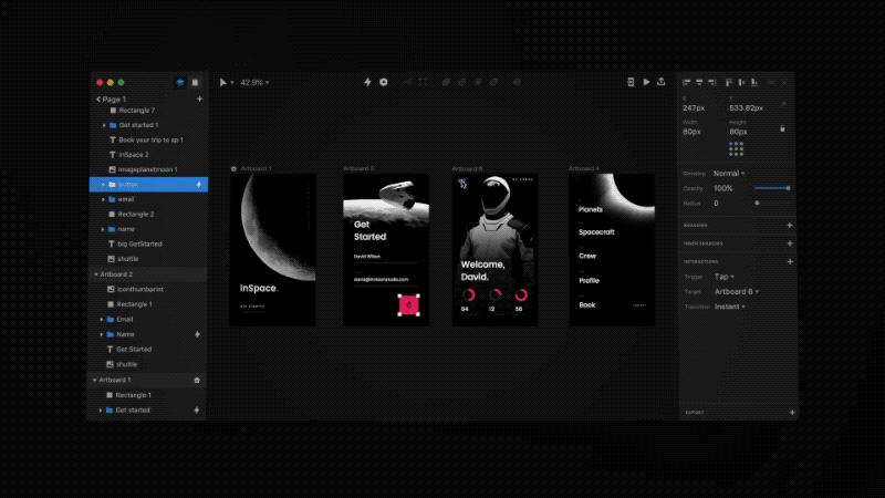 「工具」八分钟了解来自未来的 UI 设计工具：InVison Studio - 知乎