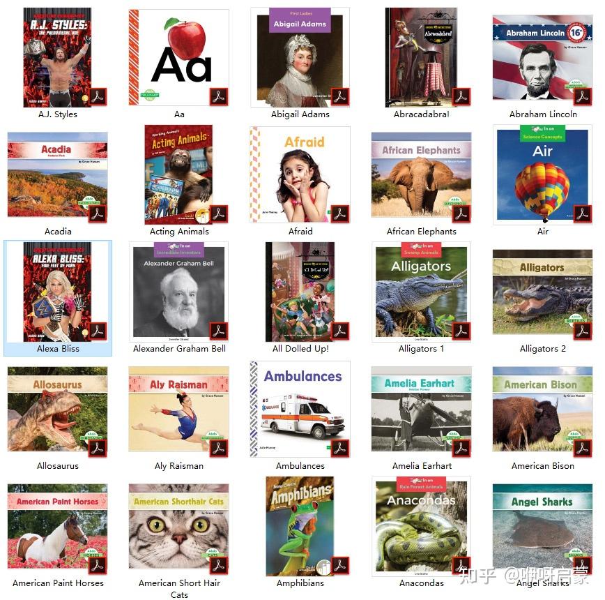 1250本Abdo Digital英文绘本电子书集合 电子版PDF 下载 - 知乎