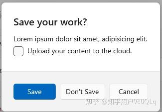 WinUI3 ContentDialog开发教程 - 知乎