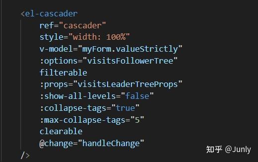 el-cascader获取任意结点的label值 - 知乎