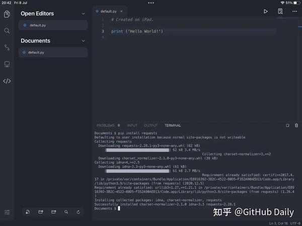 用 iPad 来写代码，GitHub 又一代码编辑器，开源了！ - 知乎