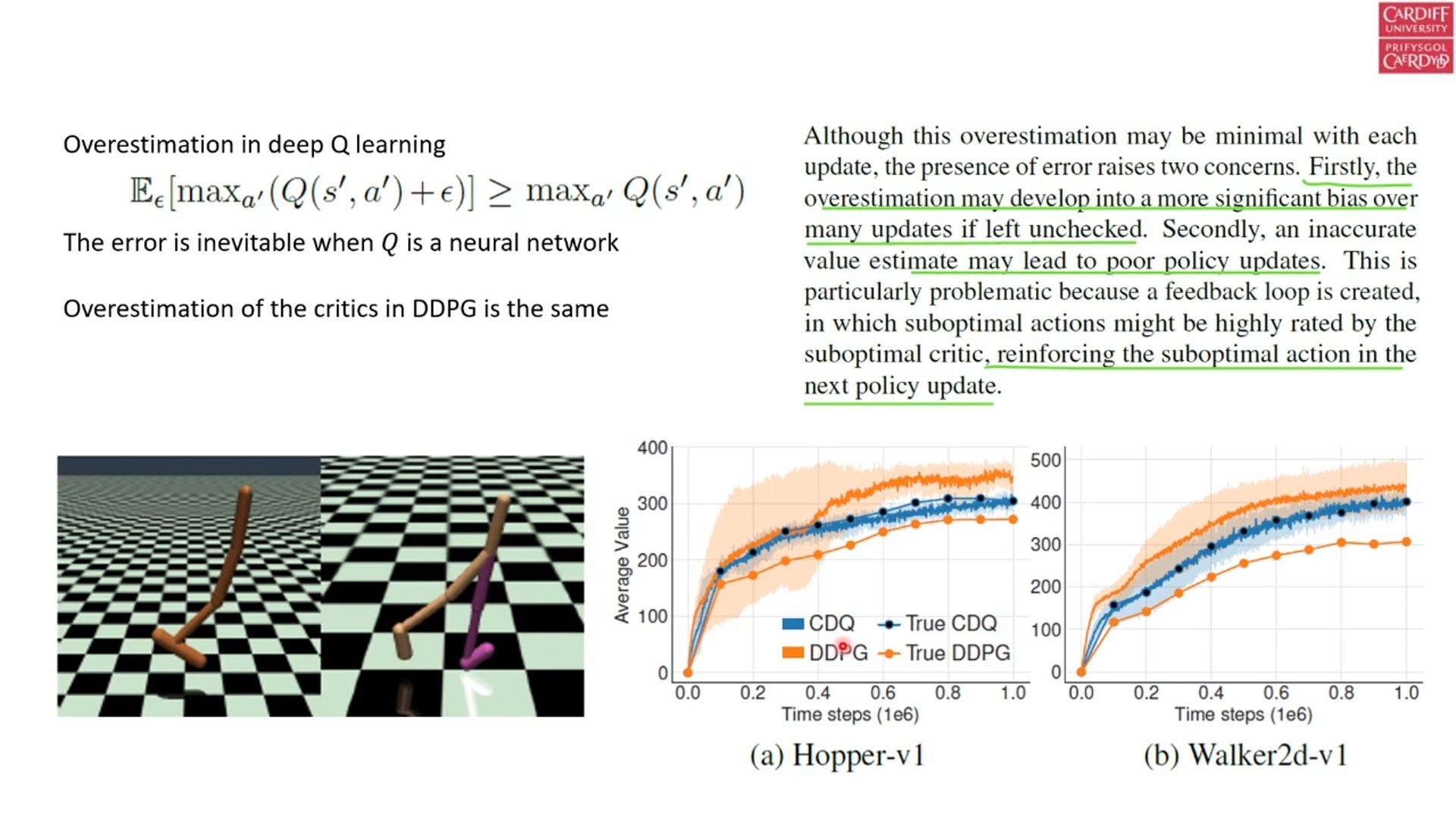 研讨会录像 - TD3 - Addressing function approximation errors - 知乎