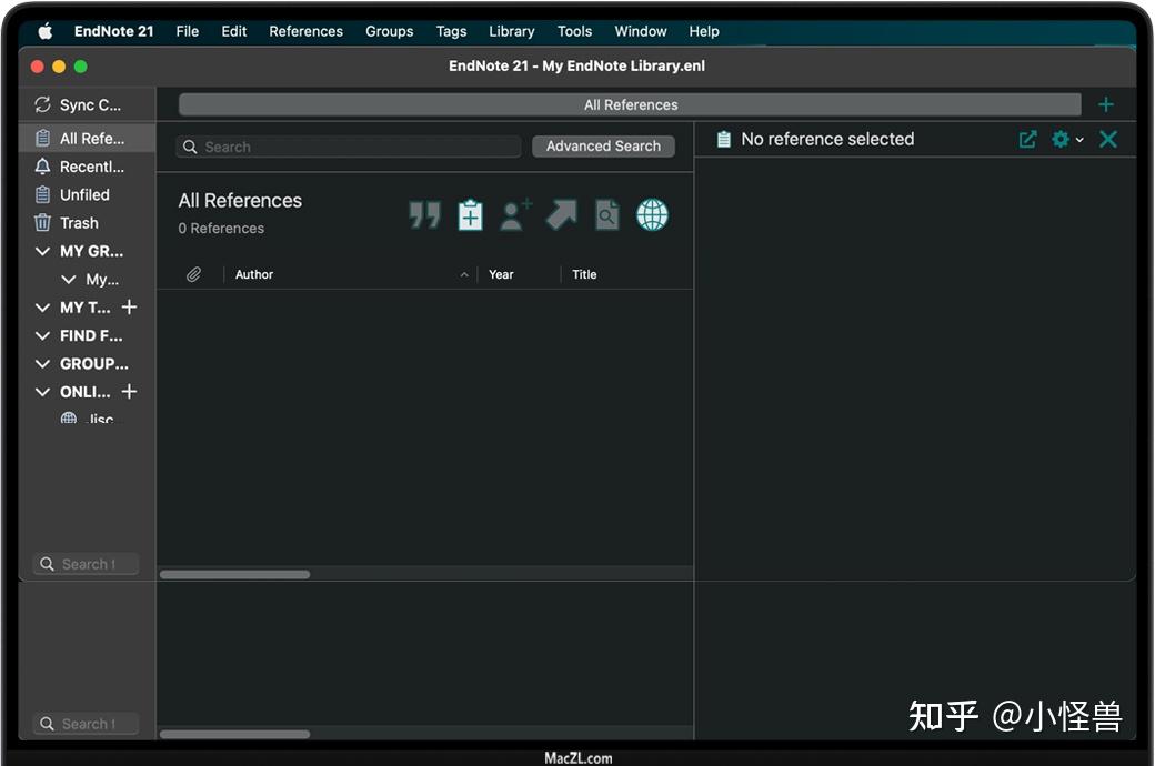 EndNote for Mac 苹果电脑上强大的文献管理软件 - 知乎