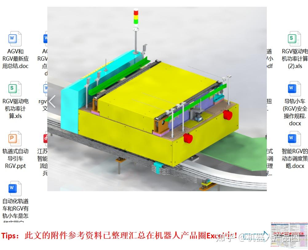 RGV介绍设计和选型计算资料汇总 - 知乎