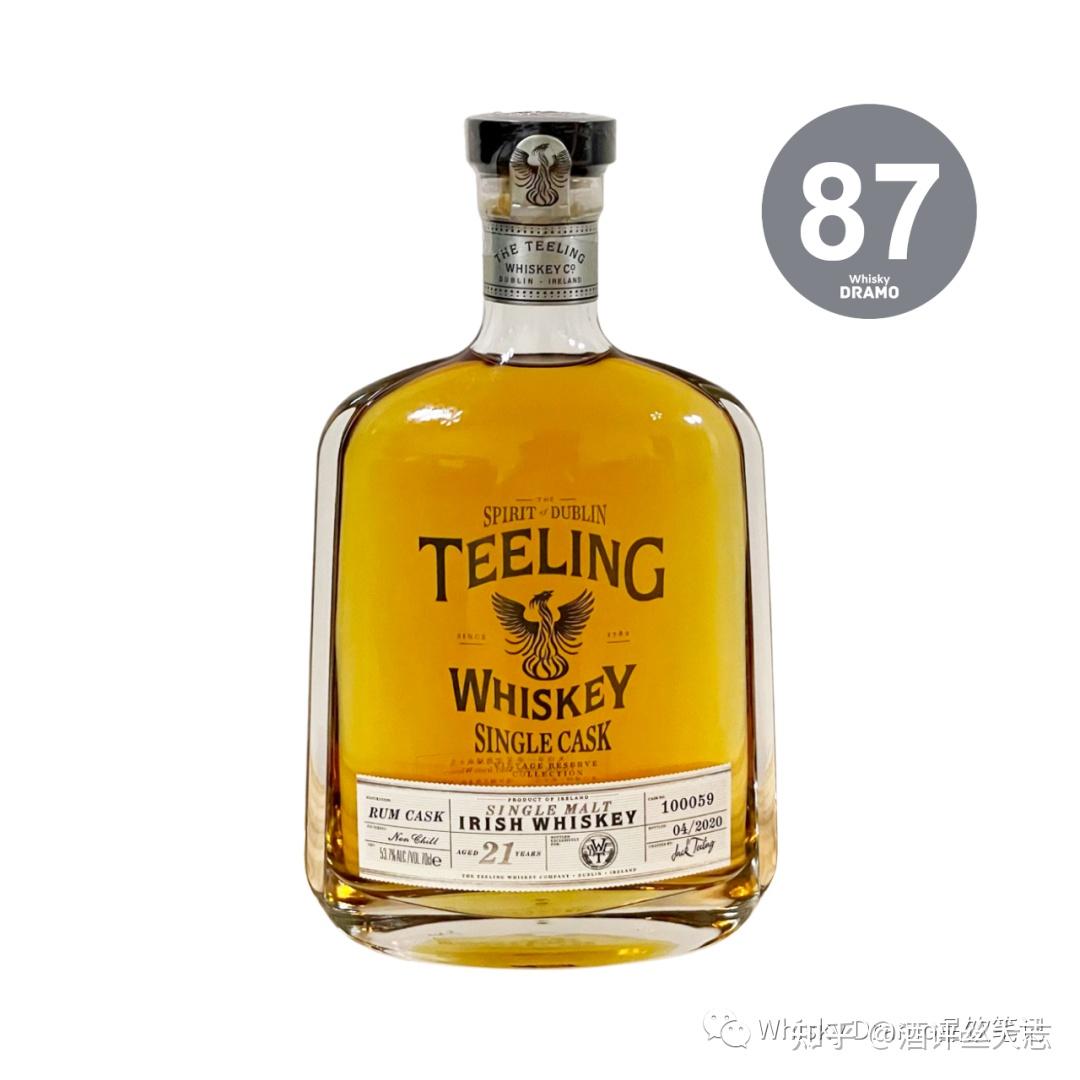 Teeling 21yo #100059 Rum Cask for Whisky Lovers HK, 53.7% - 知乎