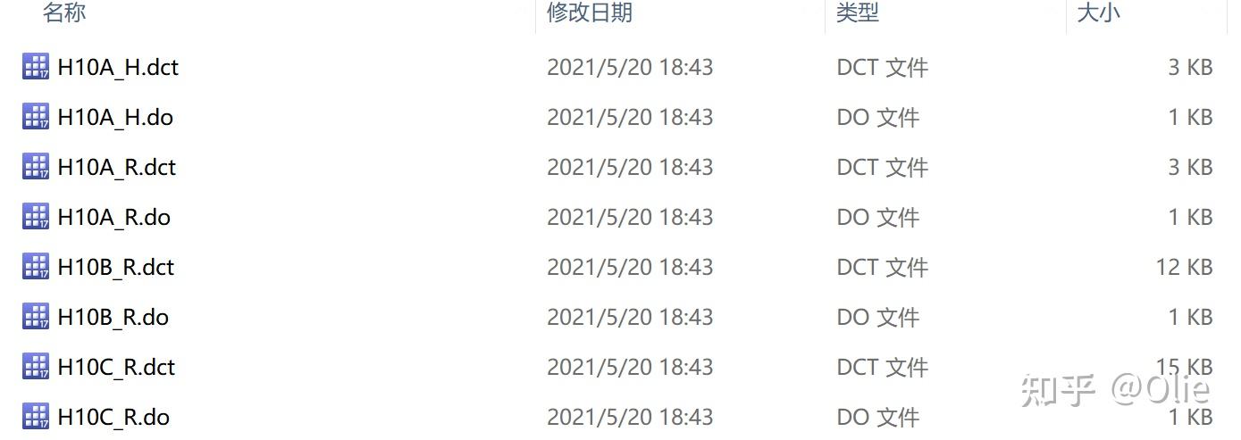 如何从.do、.da、.dct文件中输出为stata软件可用的.dta文件格式——以HRS下载数据为例 - 知乎