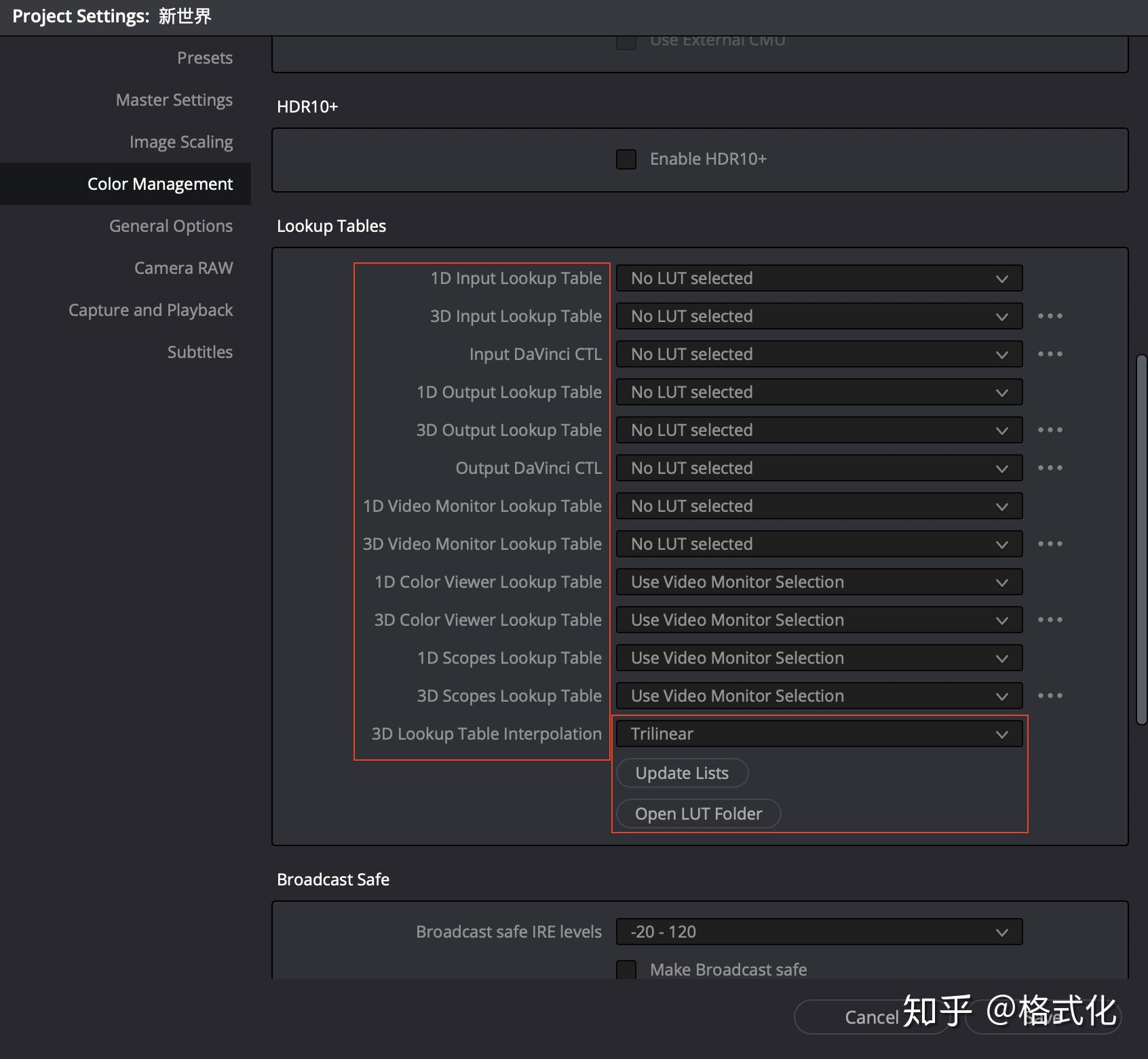 LUTs大干货 - 知乎