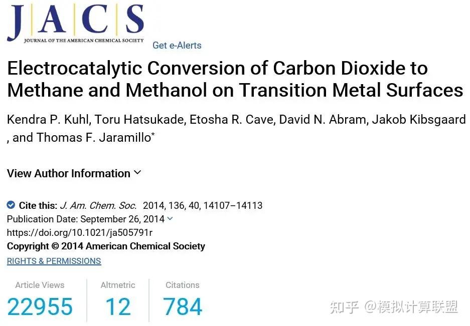 CO2RR描述符汇总（一） - 知乎