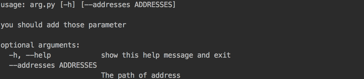 python学习之argparse模块 - 知乎