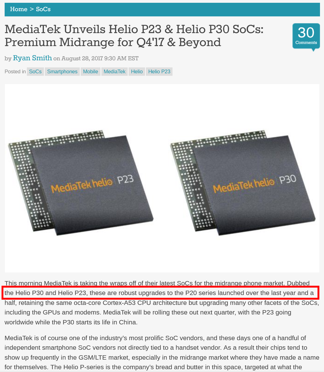 谈一谈手机处理器的命名——联发科篇 - 知乎