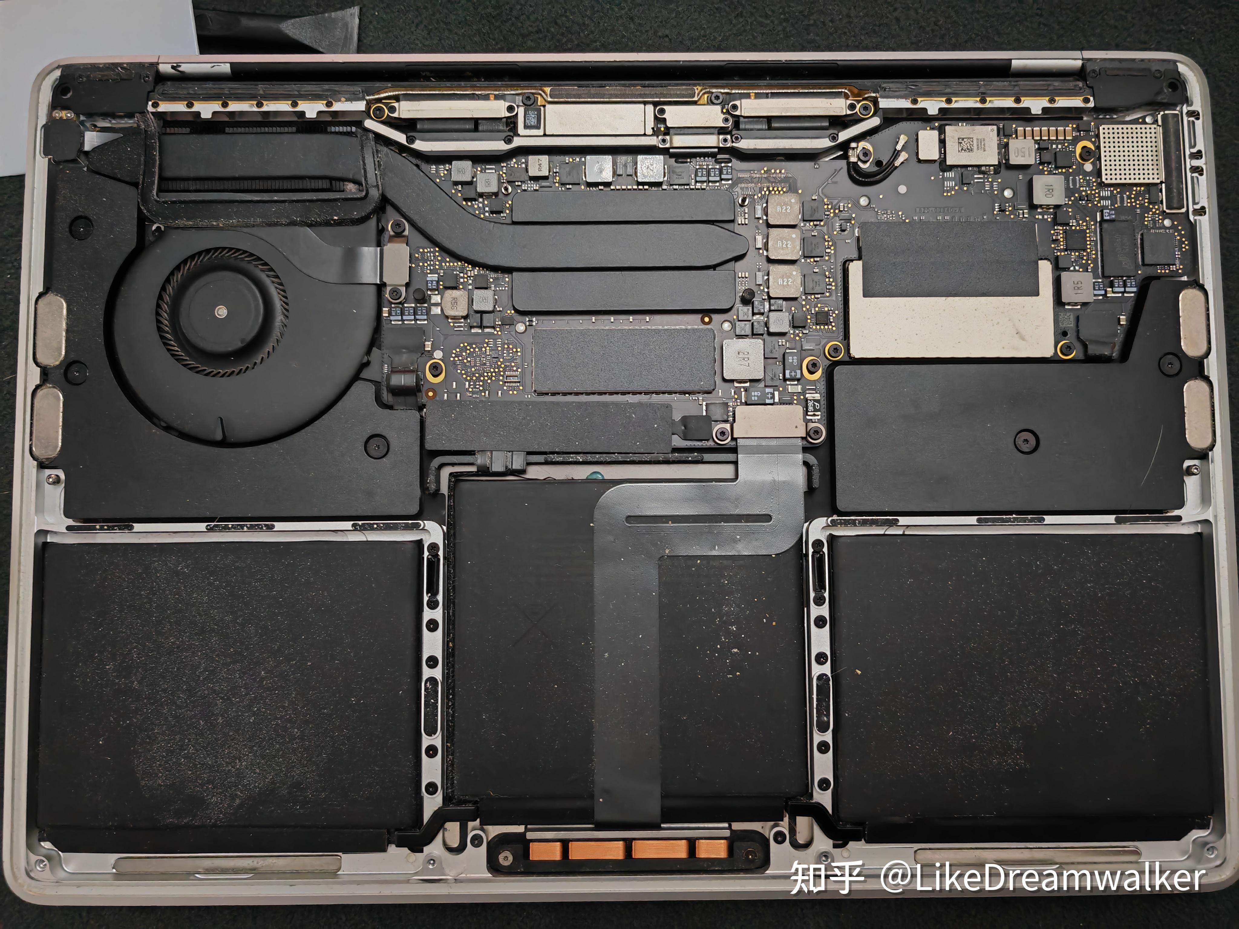 Macbook Pro A1708：翻新、更换电池、更换风扇、更换硅脂、更换CD壳与屏幕胶条 - 知乎