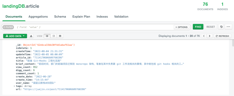 UED Landing 页 - 定时抓取掘金文章 - 知乎