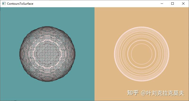 VTK官方示例Python版186 - ContoursToSurface.py - 知乎