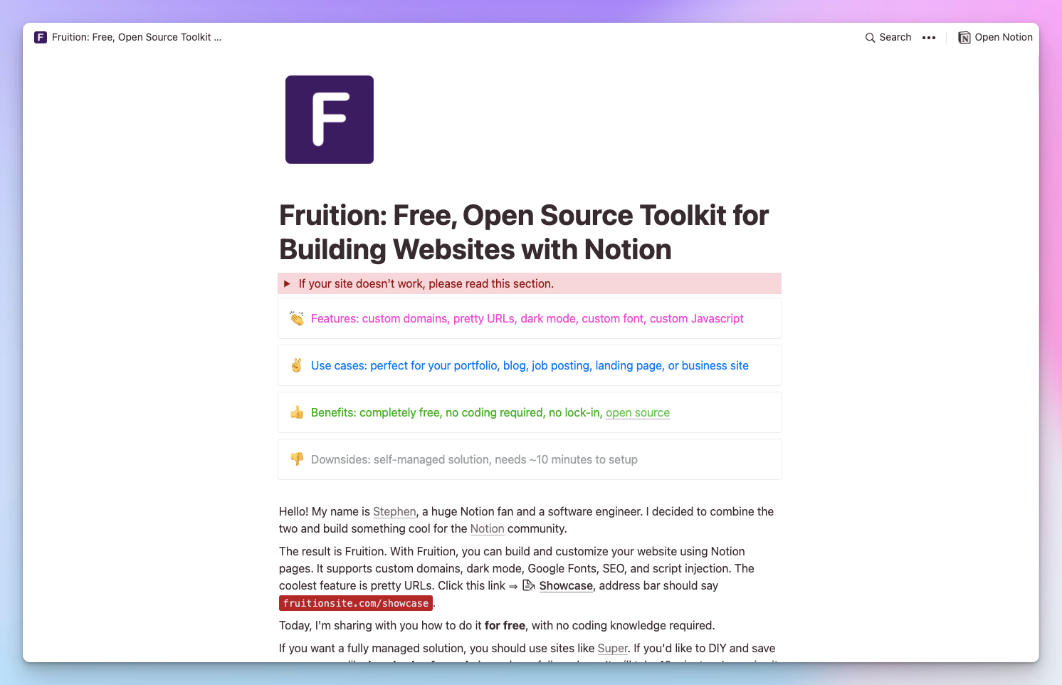 Notion 建站工具盘点与评测：快速辅助用户搭建网站和博客站点 - 知乎
