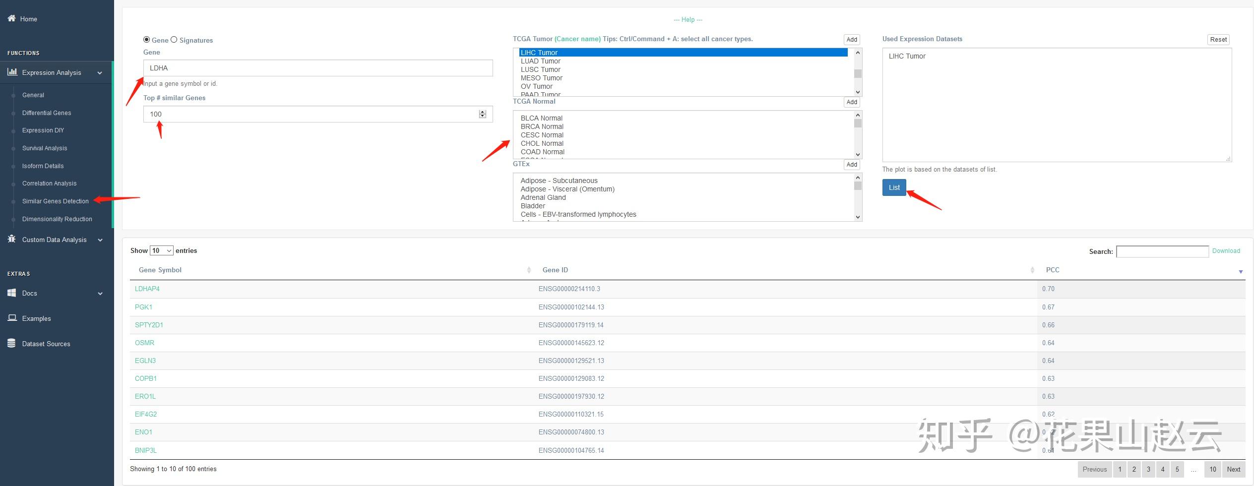 TCGA数据分析系列（二）：数据库之GEPIA2 - 知乎