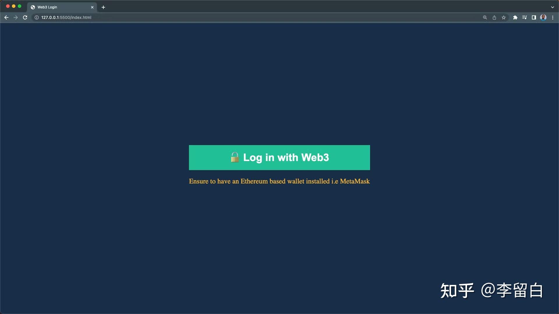 如何使用 Web3.js 库构建 Web3 登录功能 - 知乎