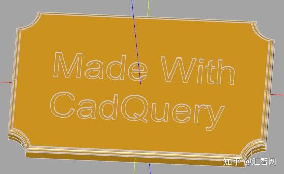 33个CadQuery代码建模示例 - 知乎