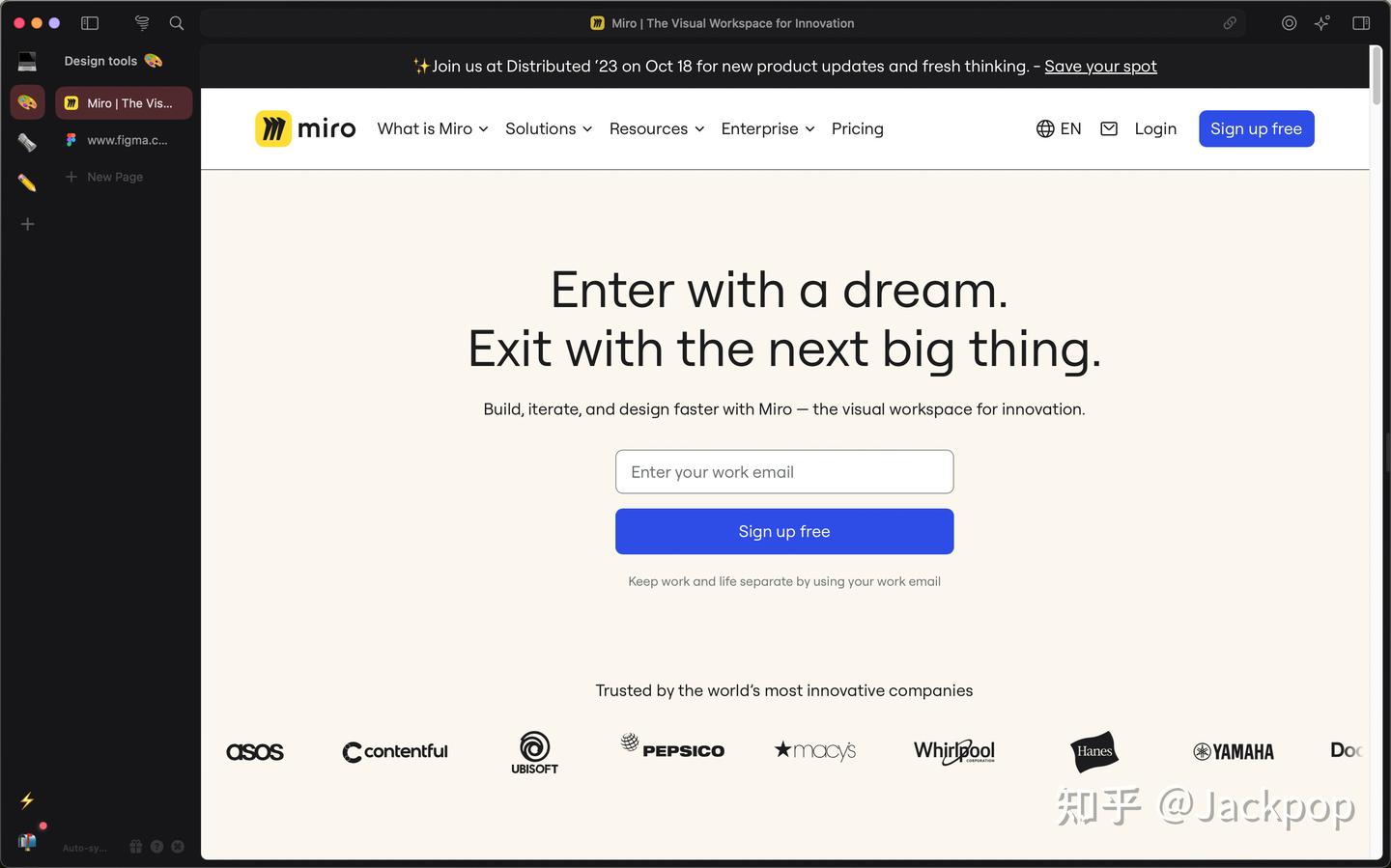 SigmaOS！这才是浏览器该有的样子 - 知乎