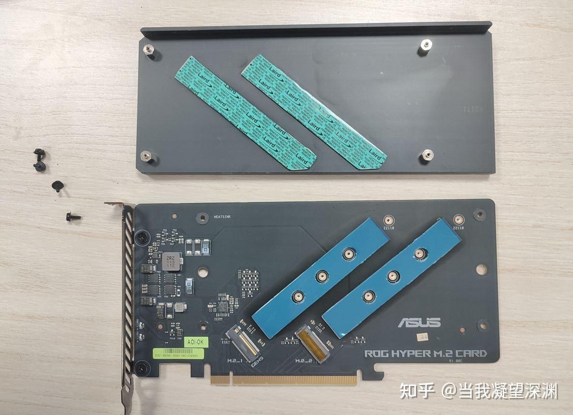 华硕Z690主板使用ROG Hyper M.2 Card - 知乎