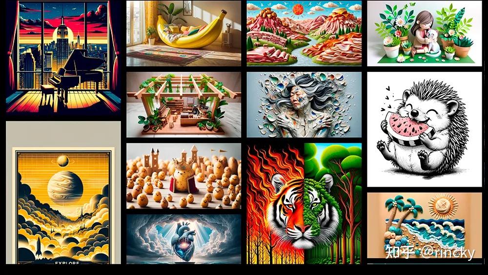 如何评价OPENAI集成ChatGPT发布的新DALL-E3？ - 知乎