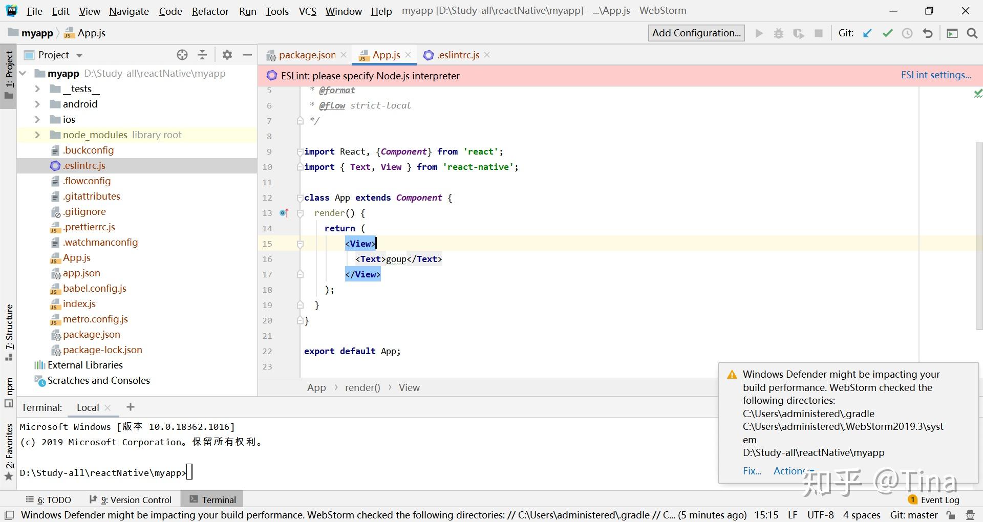 完整版 React Native 环境搭建，及开始一个hello world - 知乎