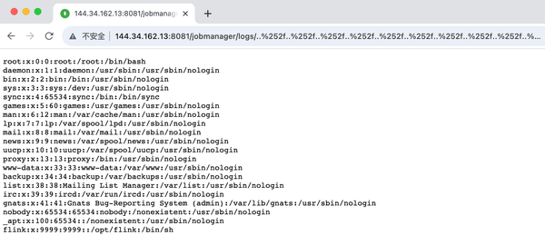 学习Vulhub的Apache Flink jobmanager/logs 路径穿越 (CVE-2020-17519) - 知乎