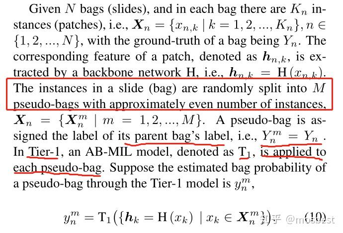 DTFD-MIL：组织病理学全玻片图像分类的双层特征提取多实例学习 - 知乎