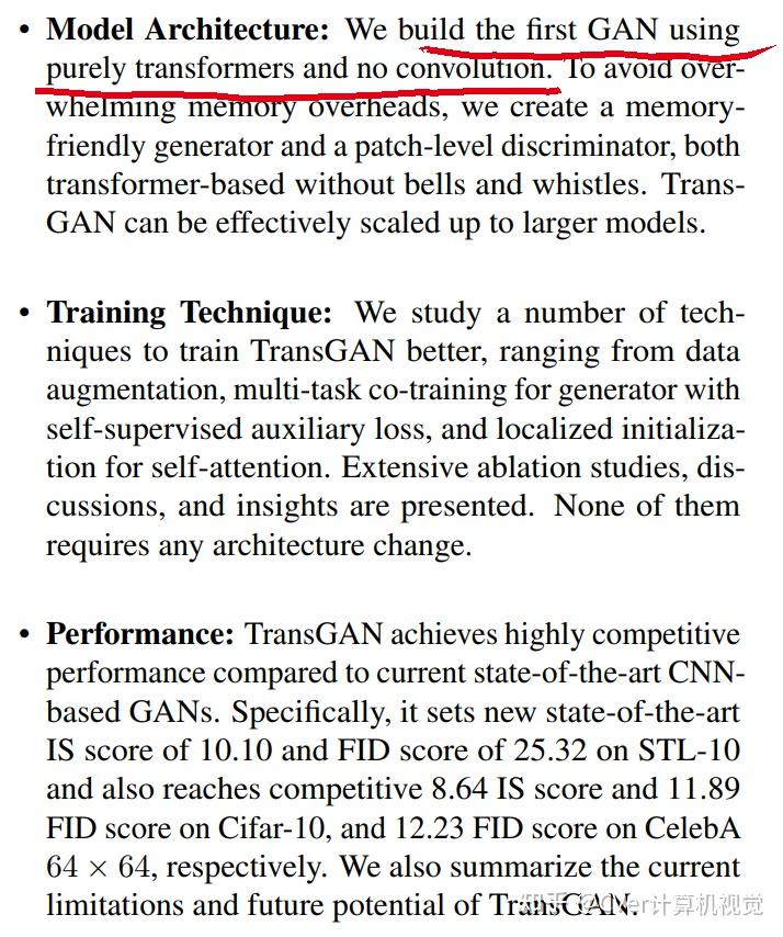 没有卷积！TransGAN：首个基于纯Transformer的GAN网络 - 知乎