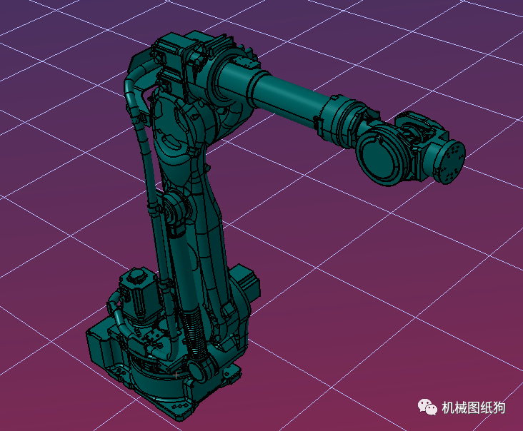【机器人】安川ms165机器人造型3d图纸 Stp格式 知乎