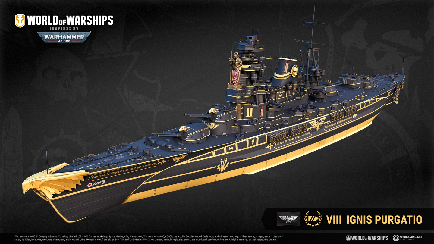 《战舰世界》X《战锤 40K》新合作内容即日登场 推出两艘新舰艇主题等 - 知乎