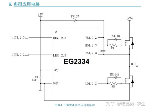 EG2334替代IRS2334，600V1.2A三相半桥驱动芯片 - 知乎