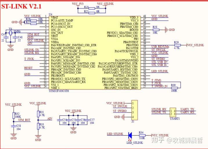立创开源|自制ST-LINK V2-1 - 知乎