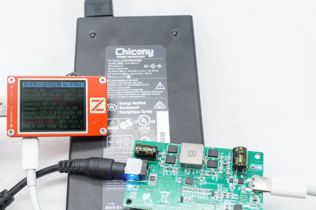 支持100W PD快充：宝砾微PL5501+智融SW2305升降压方案评测 - 知乎