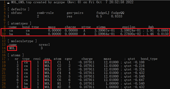 使用GROMACS模拟溶液中苯分子的聚集现象，构建小分子拓扑文件 - 知乎