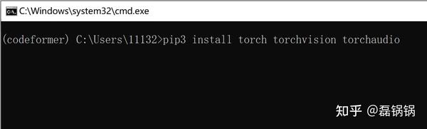 Code Former安装及使用 - 知乎
