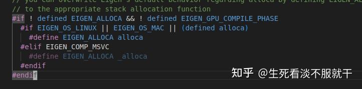 Eigen Dense Matrix的内存优化 - 知乎