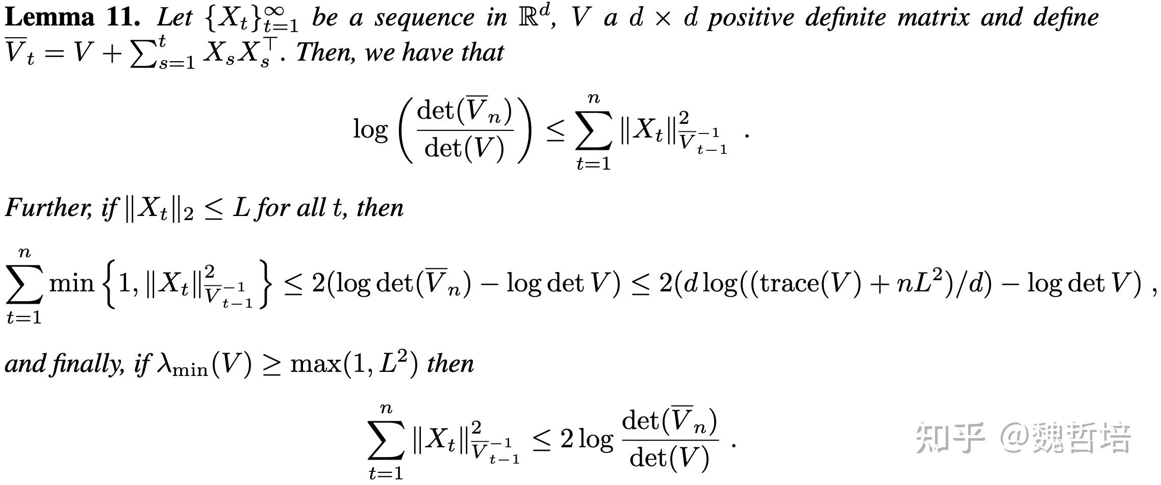 LinUCB/OFUL算法的Regret分析——上篇 - 知乎