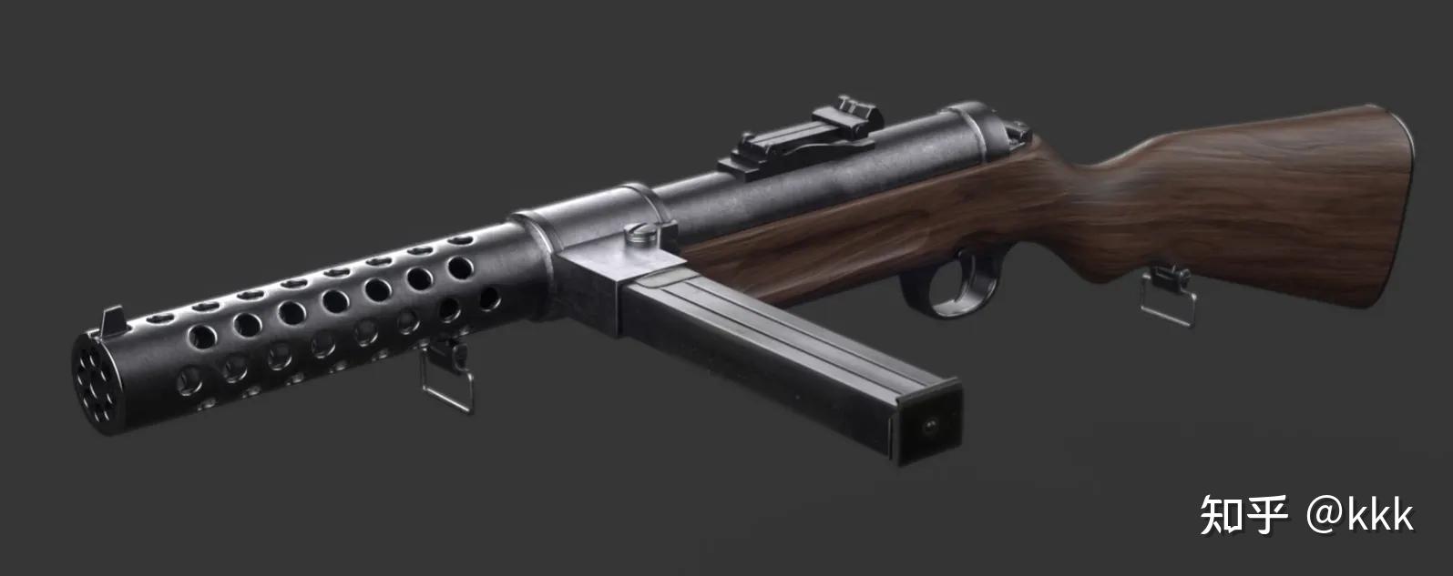 「世界轻武器」——德国冲锋枪至二战结束前的发展历史与设计解析 - 知乎
