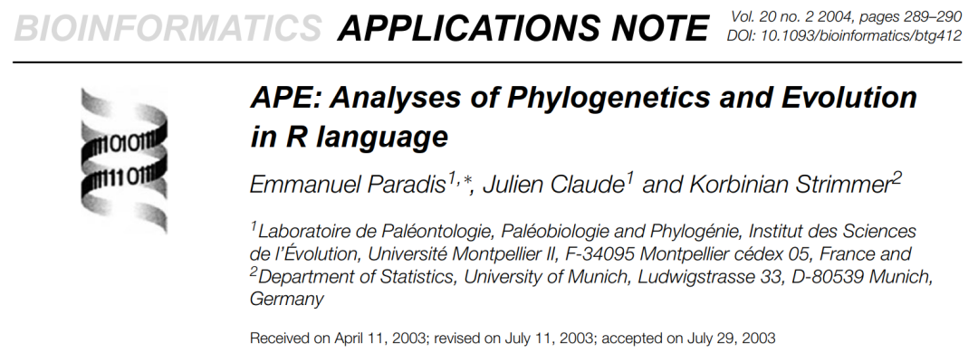 R包神器 | 系统发育和进化分析 - ape (一) - 知乎