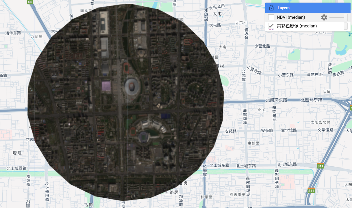 GEE&Python-demo1：利用Sentinel-2监测北京奥林匹克森林公园2024年NDVI变化(附Python版) - 知乎