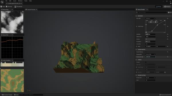 【UE5】给Landscape加一点料-地形篇（二）-地形生成 - 知乎