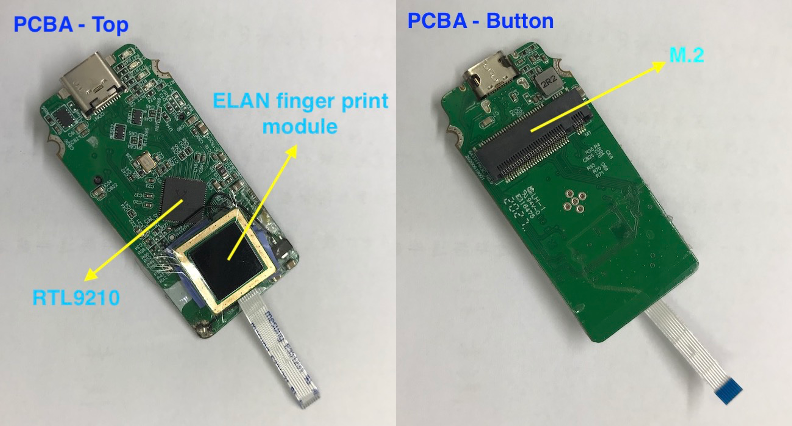 基于Realtek RTL9210B 的USB to SATA/PCIe bridge储存 & 指纹加密应用方案 - 知乎