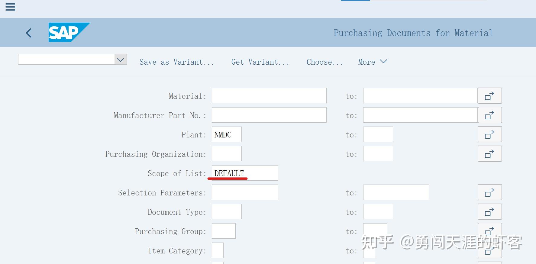 SAP MM以ALV格式显示采购报表 - 知乎