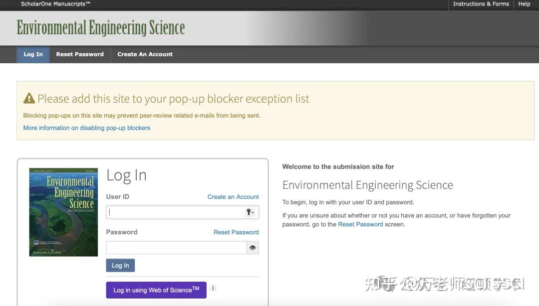 H409《Environmental Engineering Science》环境大类，中科院四区，因子1.8 - 知乎