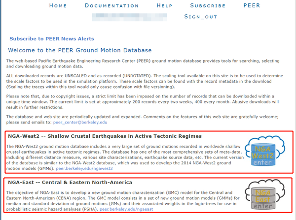 如何从Peer Ground Motion Database下载合适的地震波 - 知乎