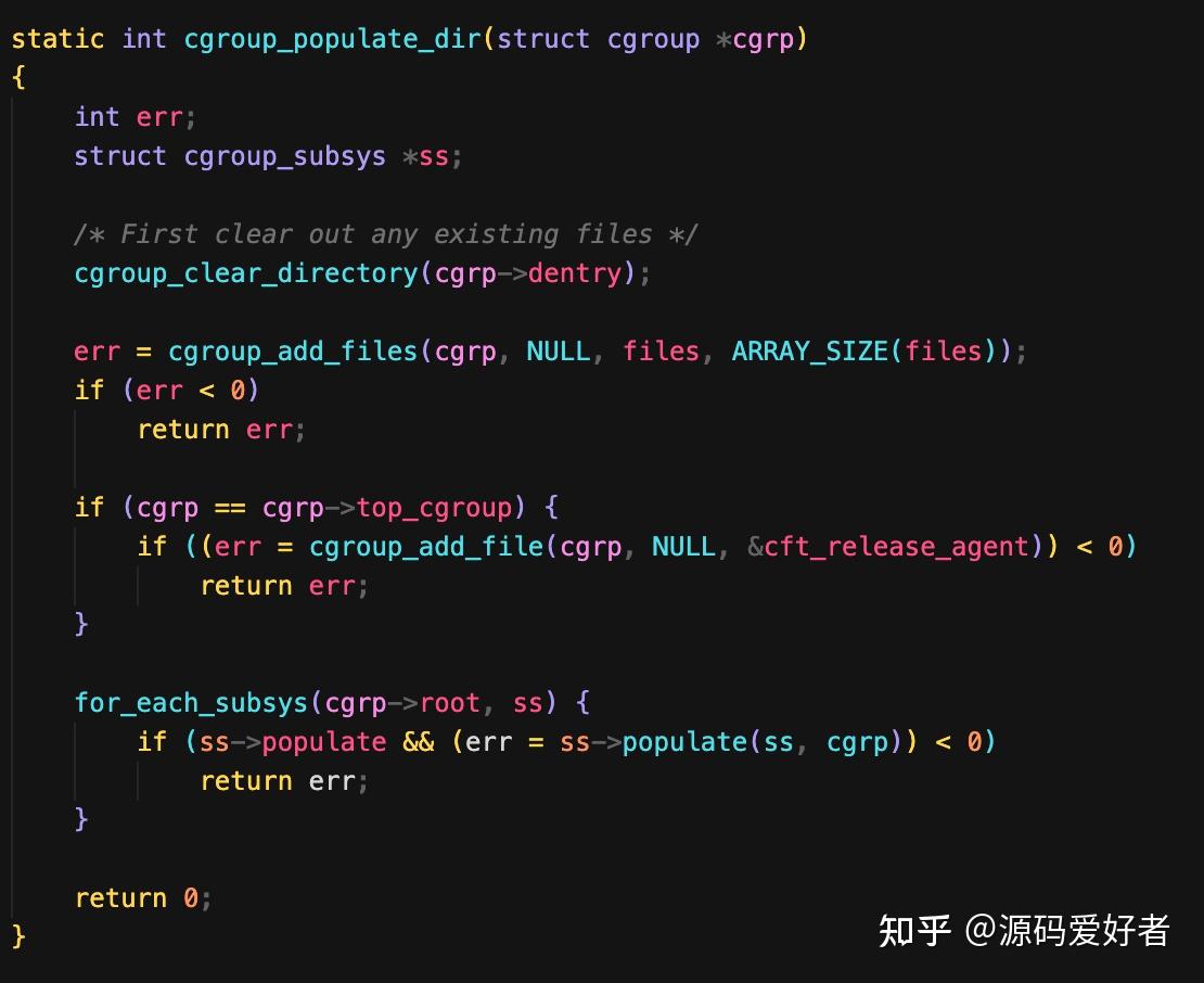Linux内核源码解析---cgroup实现之mount - 知乎