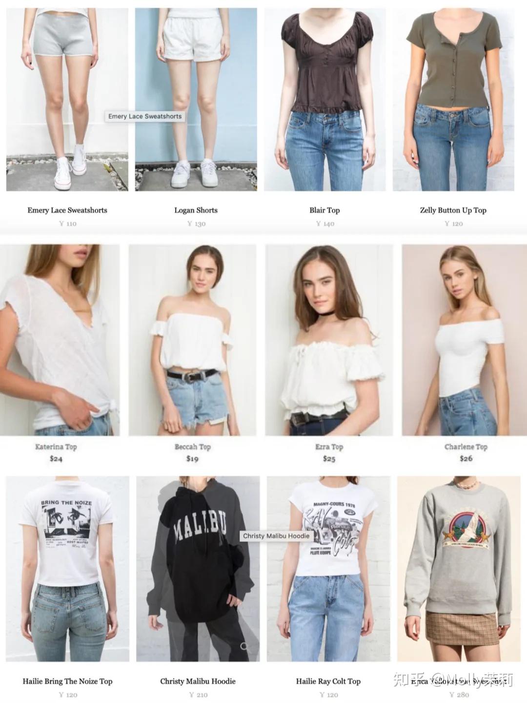 探店风靡Ins和小红书，Brandy Melville「BM风」背后的成长密码？ - 知乎