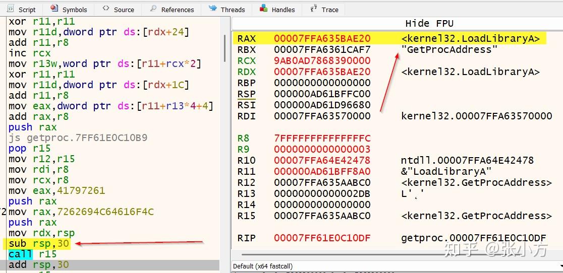 x64汇编与 shellcode 入门教程 01 - 知乎