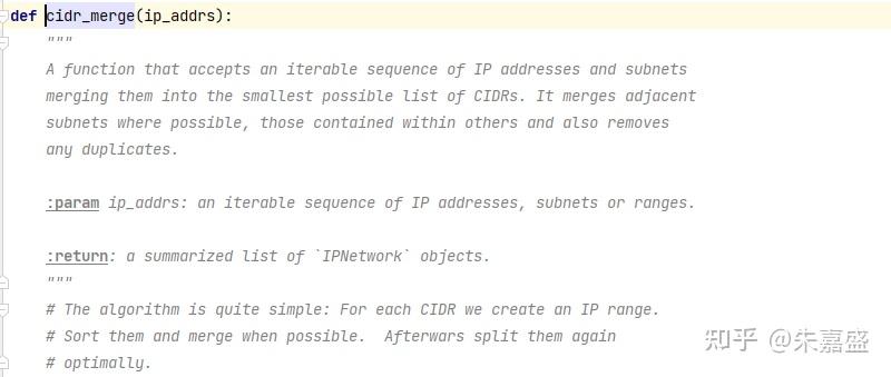 网络工程师 Python IP地址（netaddr模块） - 知乎