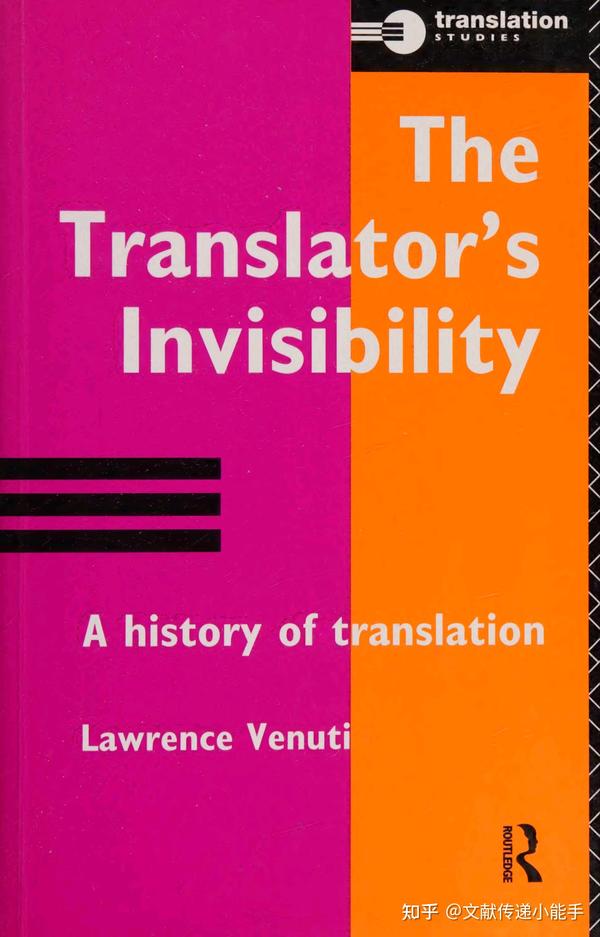  The Translator s Invisibility A History Of